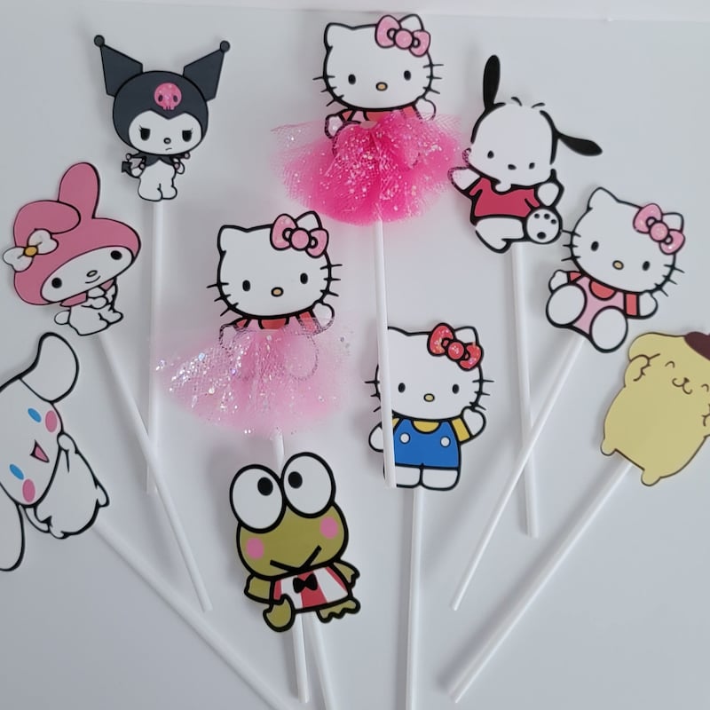 Hllo Kitty Stanly Topper - Etsy