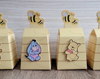 Classic Winnie the Pooh Favor Box 2 - Etsy