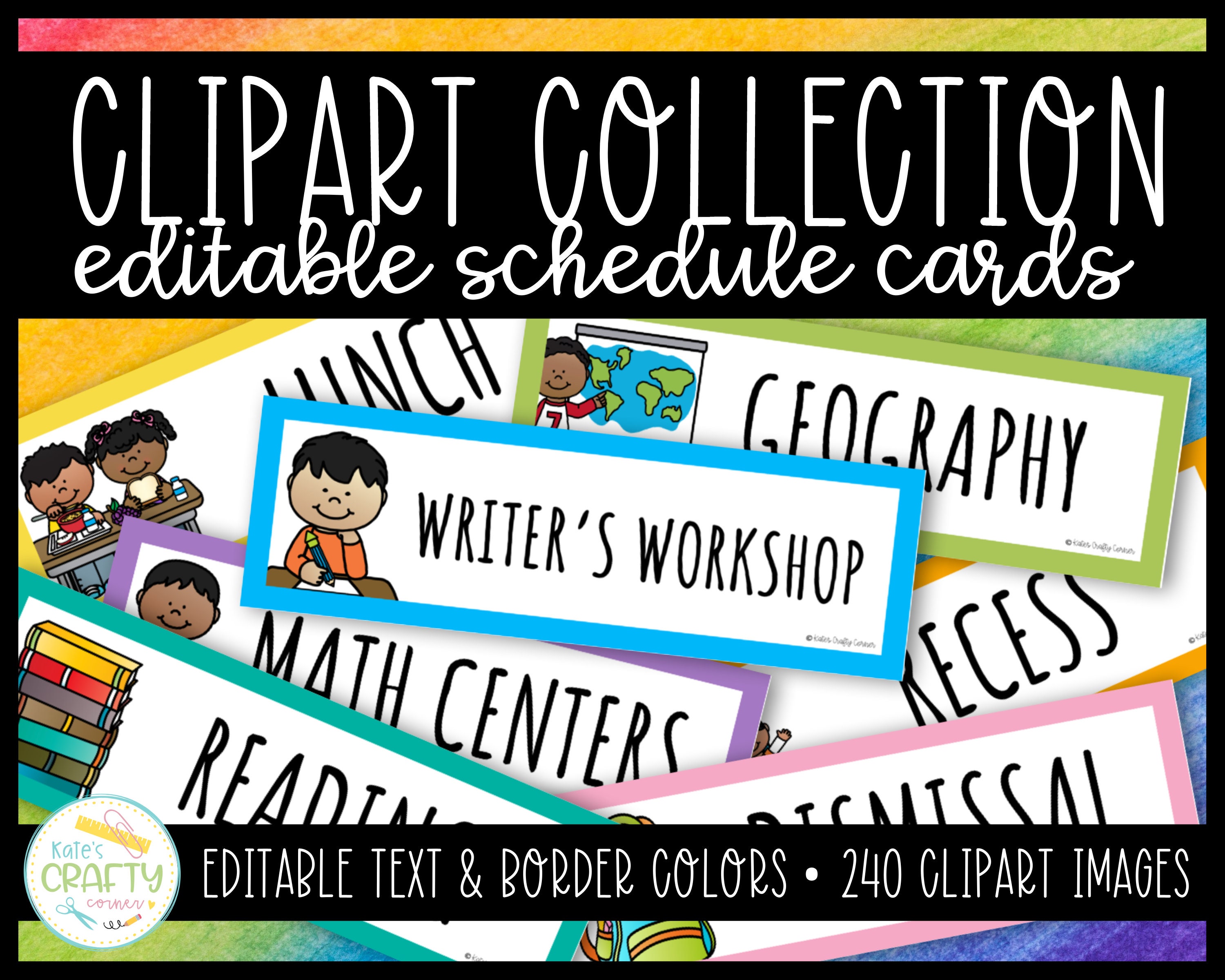 Weekly Schedule Clipart