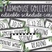 Farmhouse Schedule Cards Bundle 2 Classroom Decor Modern Farmhouse ...