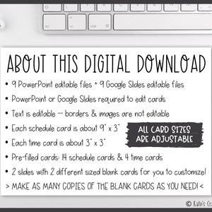 Farmhouse Schedule Cards Bundle 1 | Classroom Decor | Modern Farmhouse ...