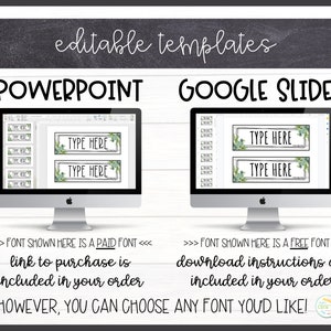 Farmhouse Schedule Cards Bundle 1 | Classroom Decor | Modern Farmhouse ...