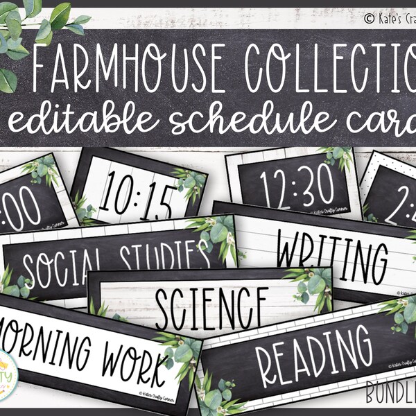 Farmhouse Classroom Decor - Etsy