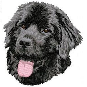Newfoundland, Embroidered Patch Badge, Dog Breed, Water Rescue Working ...