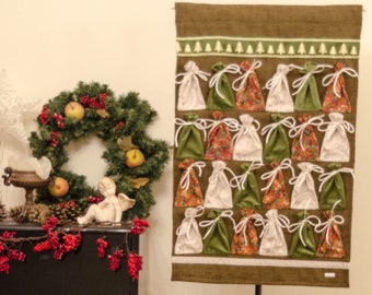 Durable Fabric ADVENT CALENDAR is a Nice Family Heirloom Idea | Etsy
