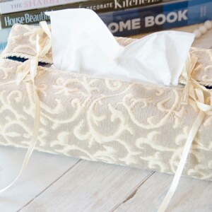 Elegant Tissue Box Cover Made of High Quality Tapestry Fabric - House ...