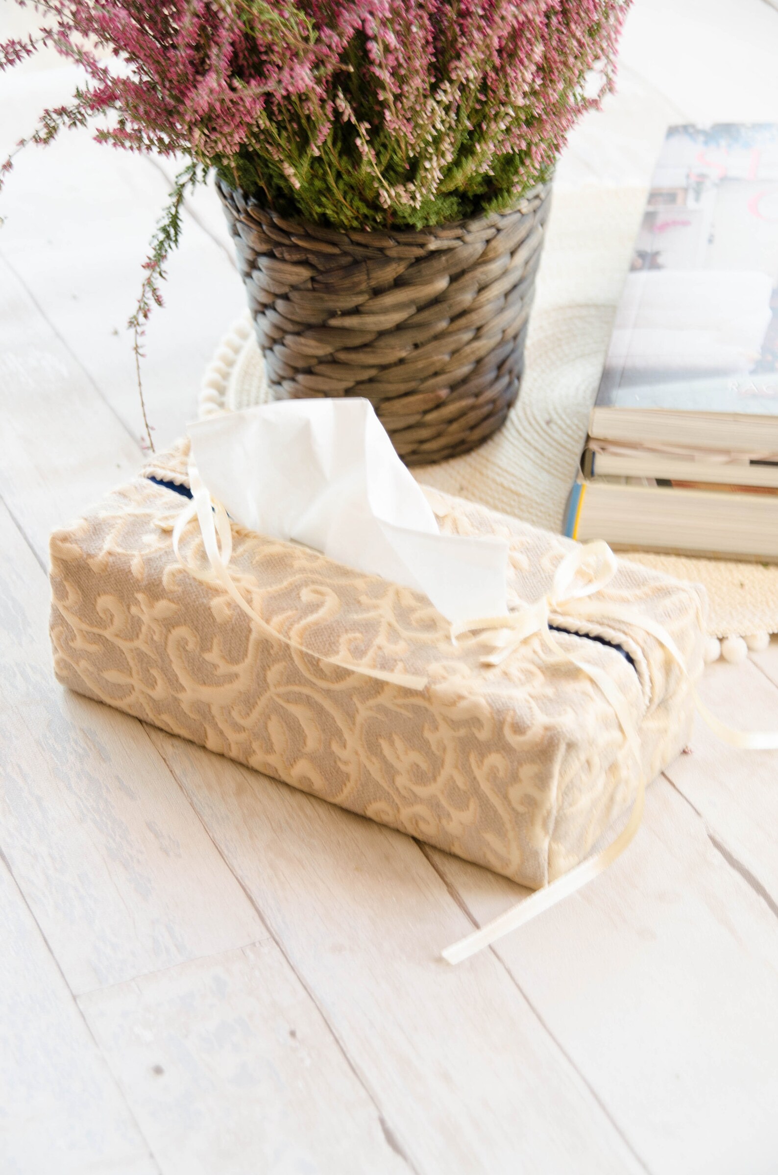 Elegant Tissue Box Cover Made of High Quality Tapestry Fabric - Etsy