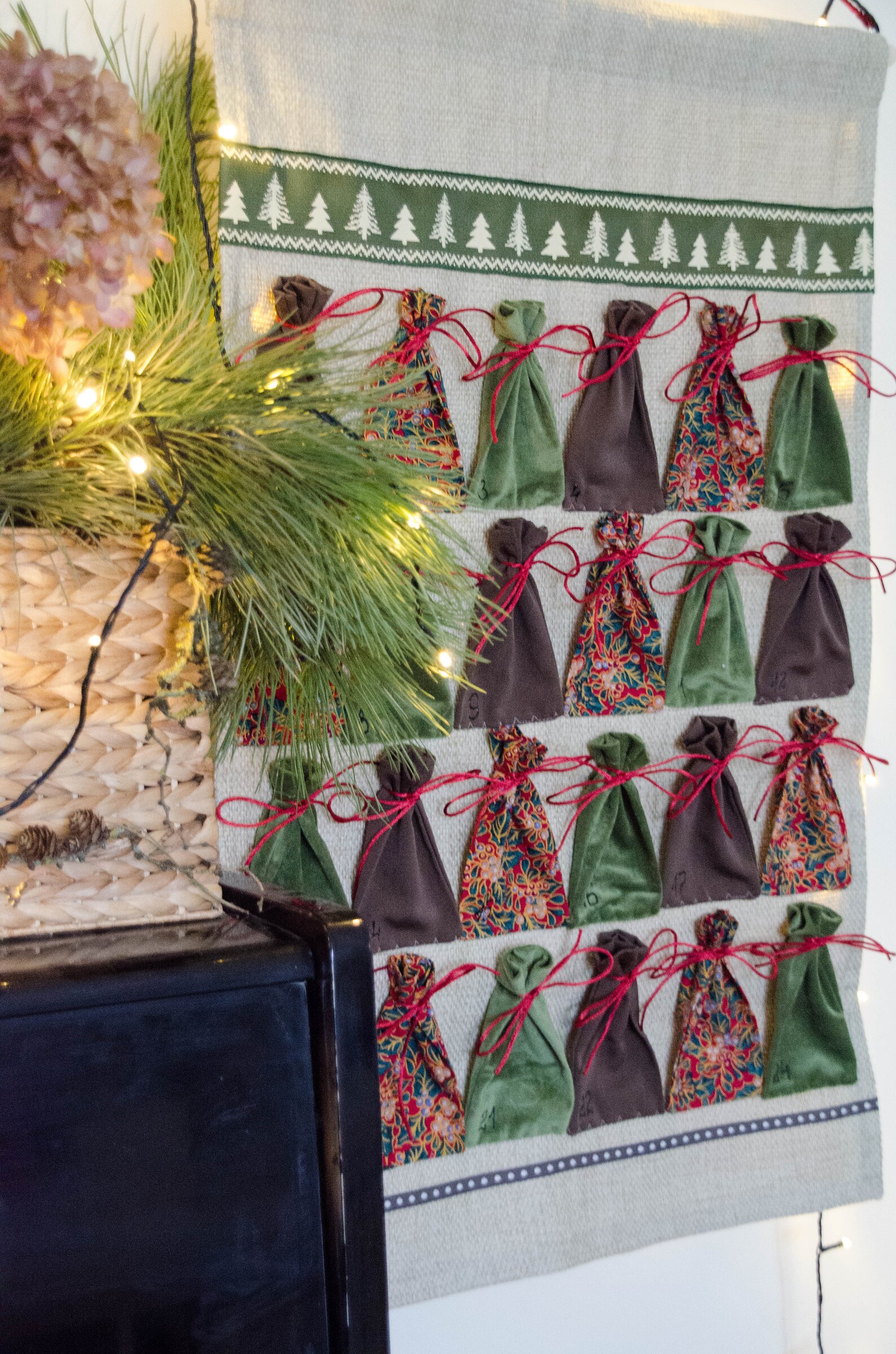 Durable Fabric ADVENT CALENDAR is a Nice Family Heirloom Idea - Etsy