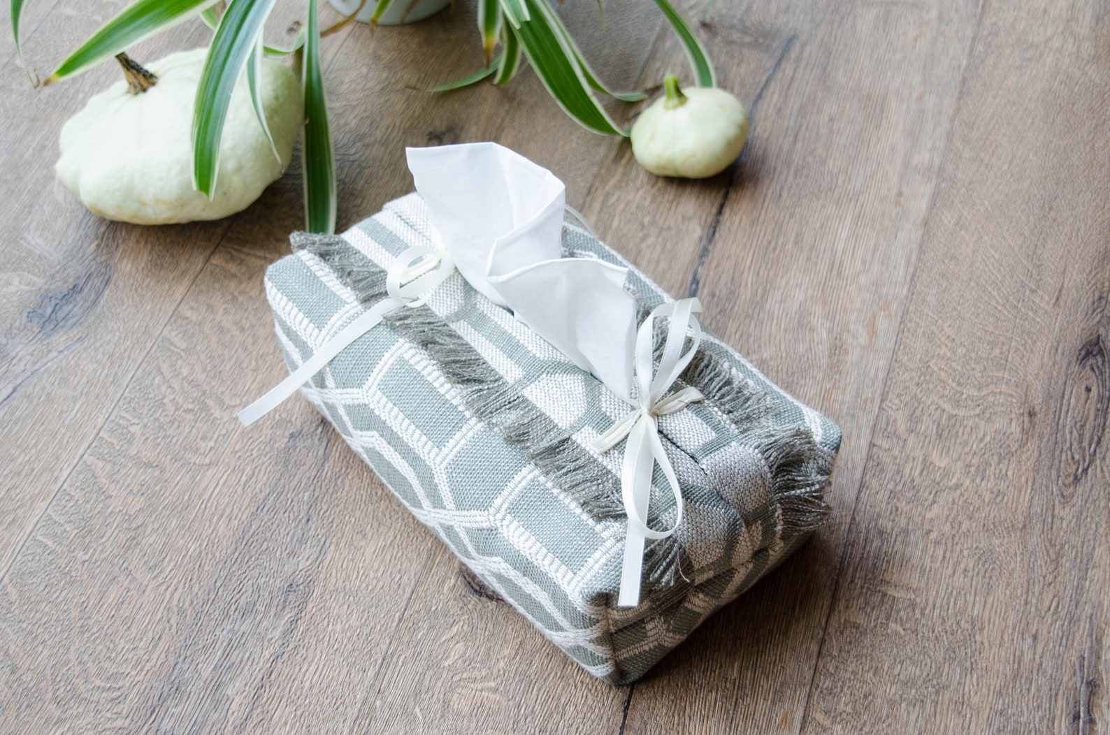 Fabric Tissue Box Cover Sage Green Tissue Box Cover Bedside - Etsy