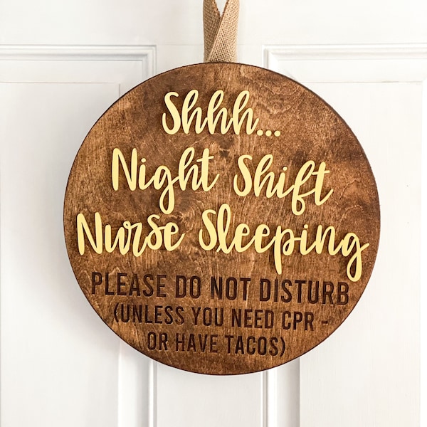 Nurse Sign - Etsy