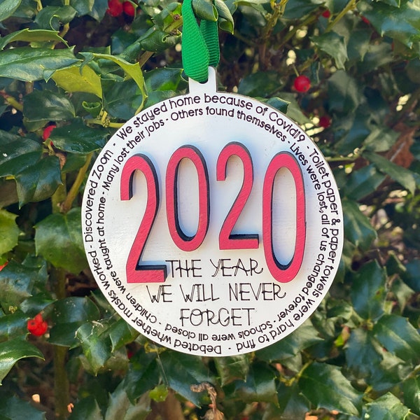 2020 Pandemic Ornament - Etsy