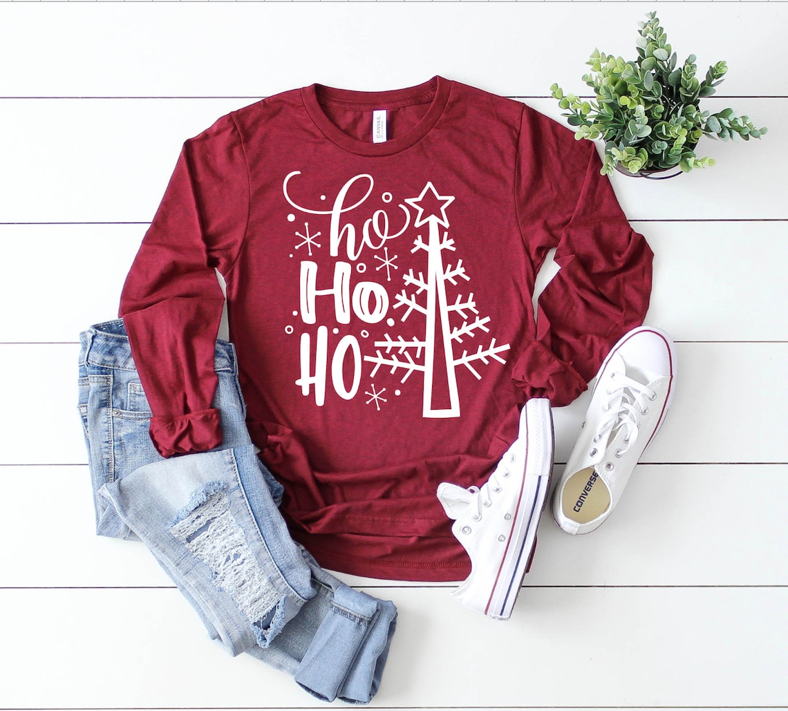 Christmas Long Sleeve Shirt Christmas Shirts Christmas - Etsy