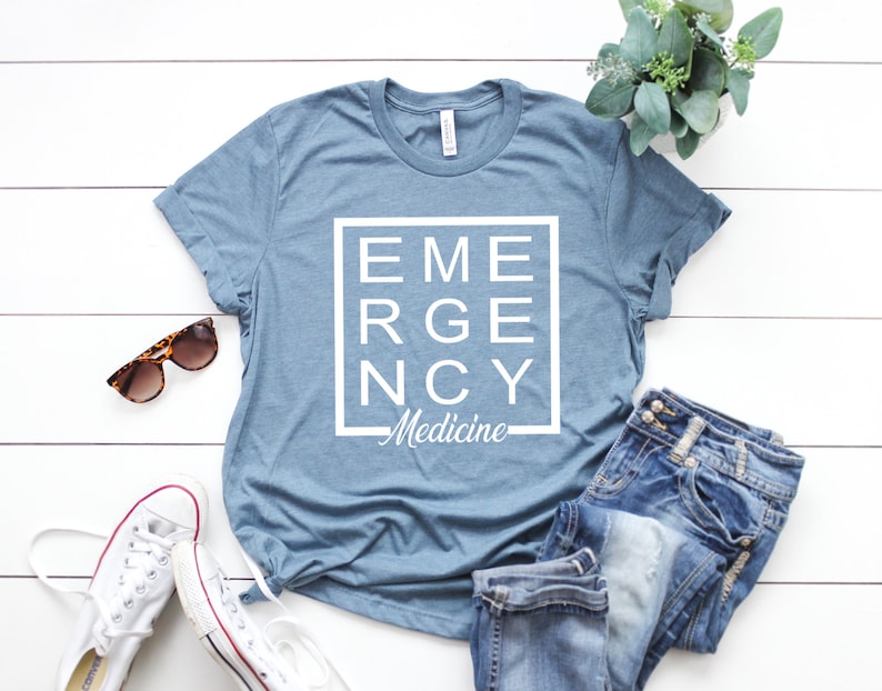 Nurse Shirts Emergency Medicine ER Shirts Nurse Nurse | Etsy