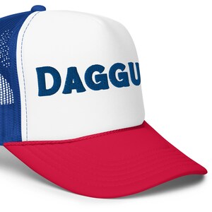 Trendy Trucker Hat, Patriotic Hat, Red White and Blue Hat, Embroidered ...