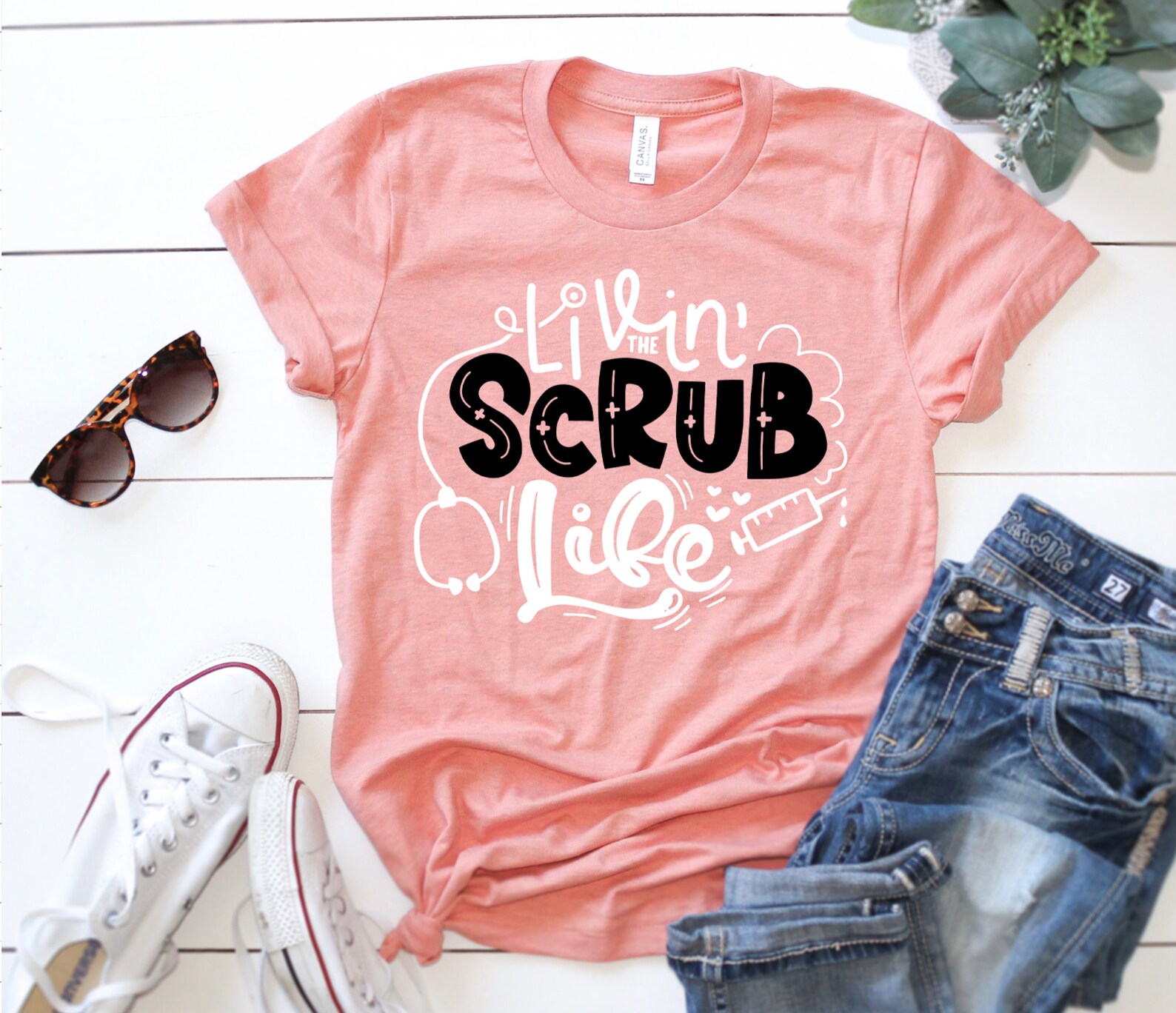 Nurse Shirts Nurse Life Scrub Life Shirt Registered Nurse - Etsy