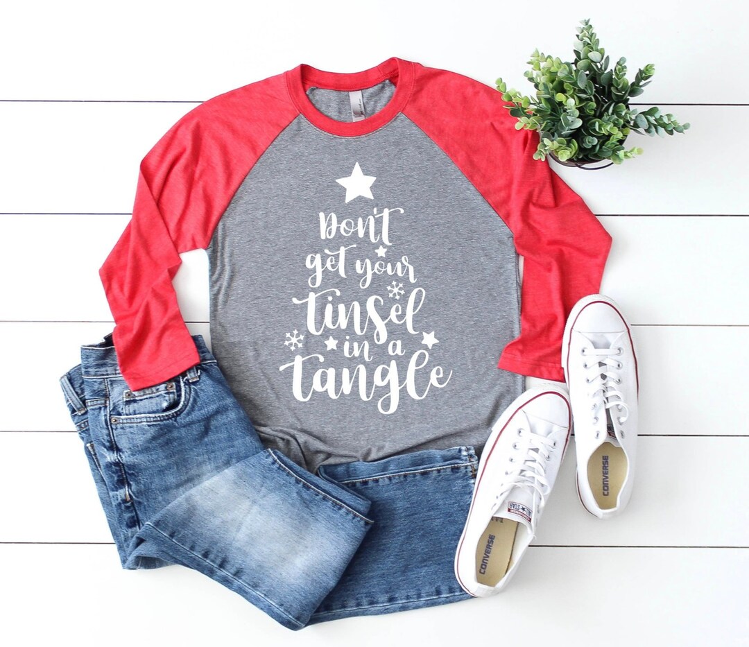 Christmas Raglan, Christmas Shirts, Christmas Shirts for Women ...