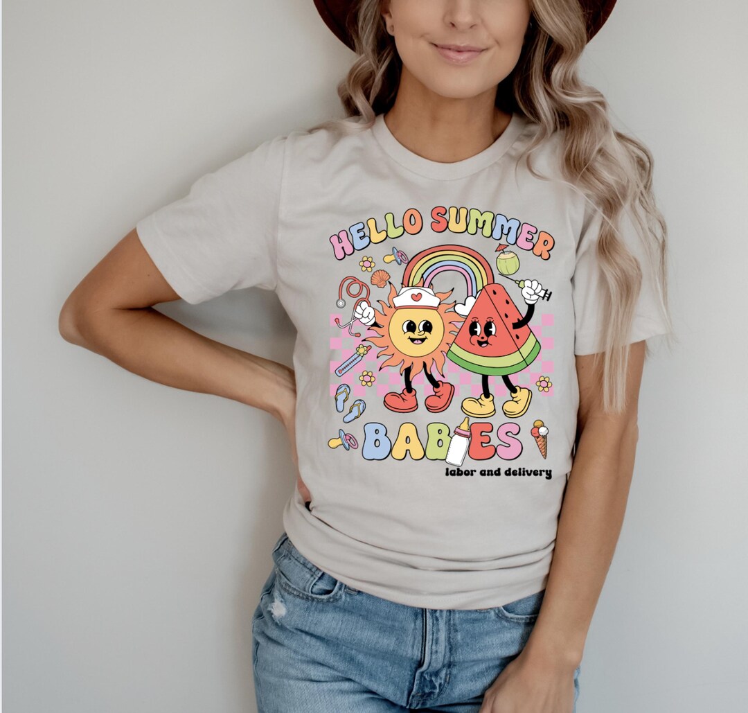 Labor and Delivery Shirt, Labor Nurse Shirt, L&D RN Tee, Labor and ...