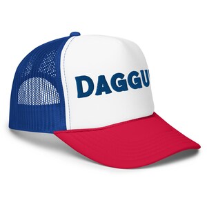 Trendy Trucker Hat, Patriotic Hat, Red White and Blue Hat, Embroidered ...