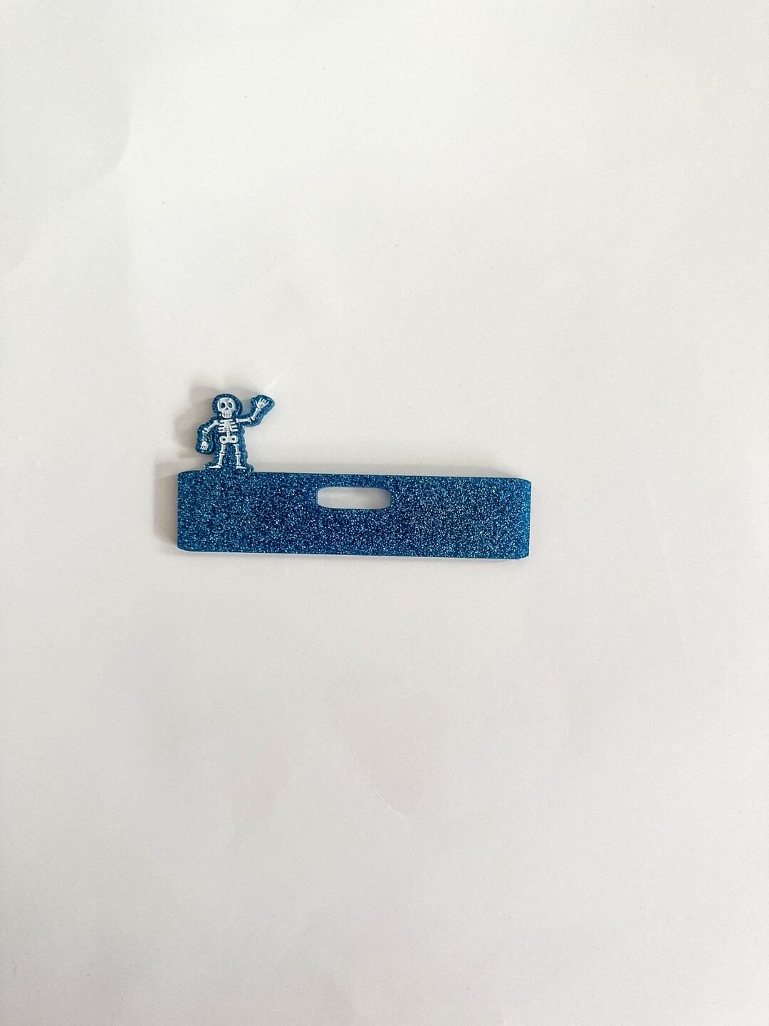 Badge Buddy Topper, Skeleton Badge Reel Buddy Topper, Halloween Badge ...