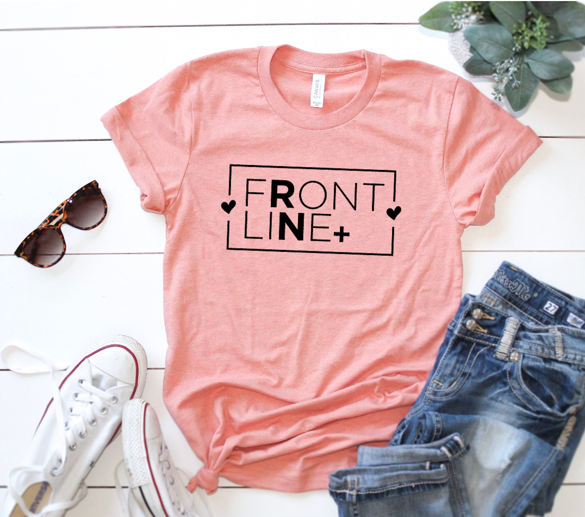 Nurse Shirts Frontline Hero Shirt Frontline Hero Nurse | Etsy