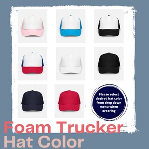 Trendy Trucker Hat, Patriotic Hat, Red White and Blue Hat, Embroidered ...