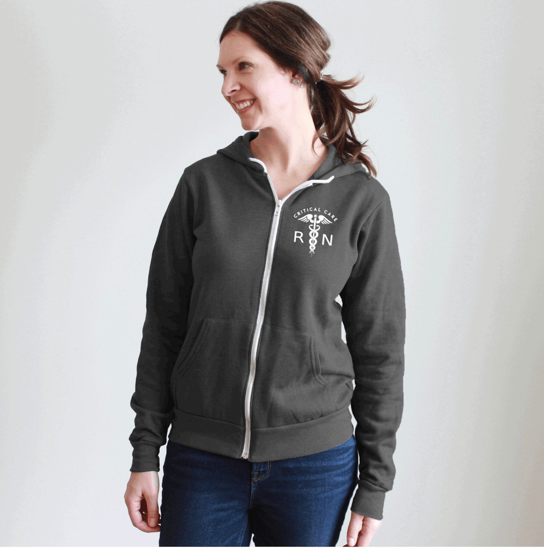 ICU Nurse Hoodie, Critical Care Nurse Sweatshirt, Intensive Care Nurse ...