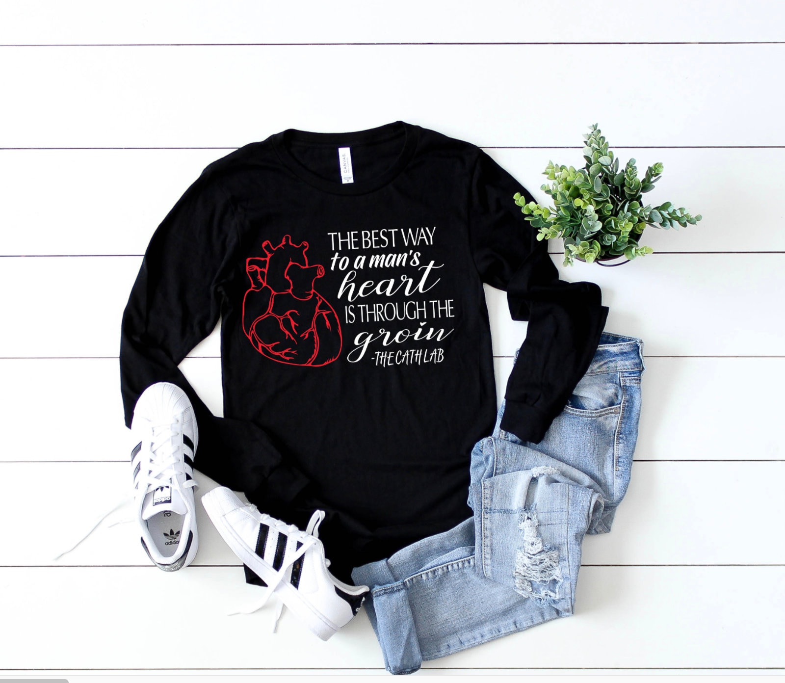 Nurse Shirts Anatomical Heart Shirt Cath Lab Shirt Anatomy | Etsy