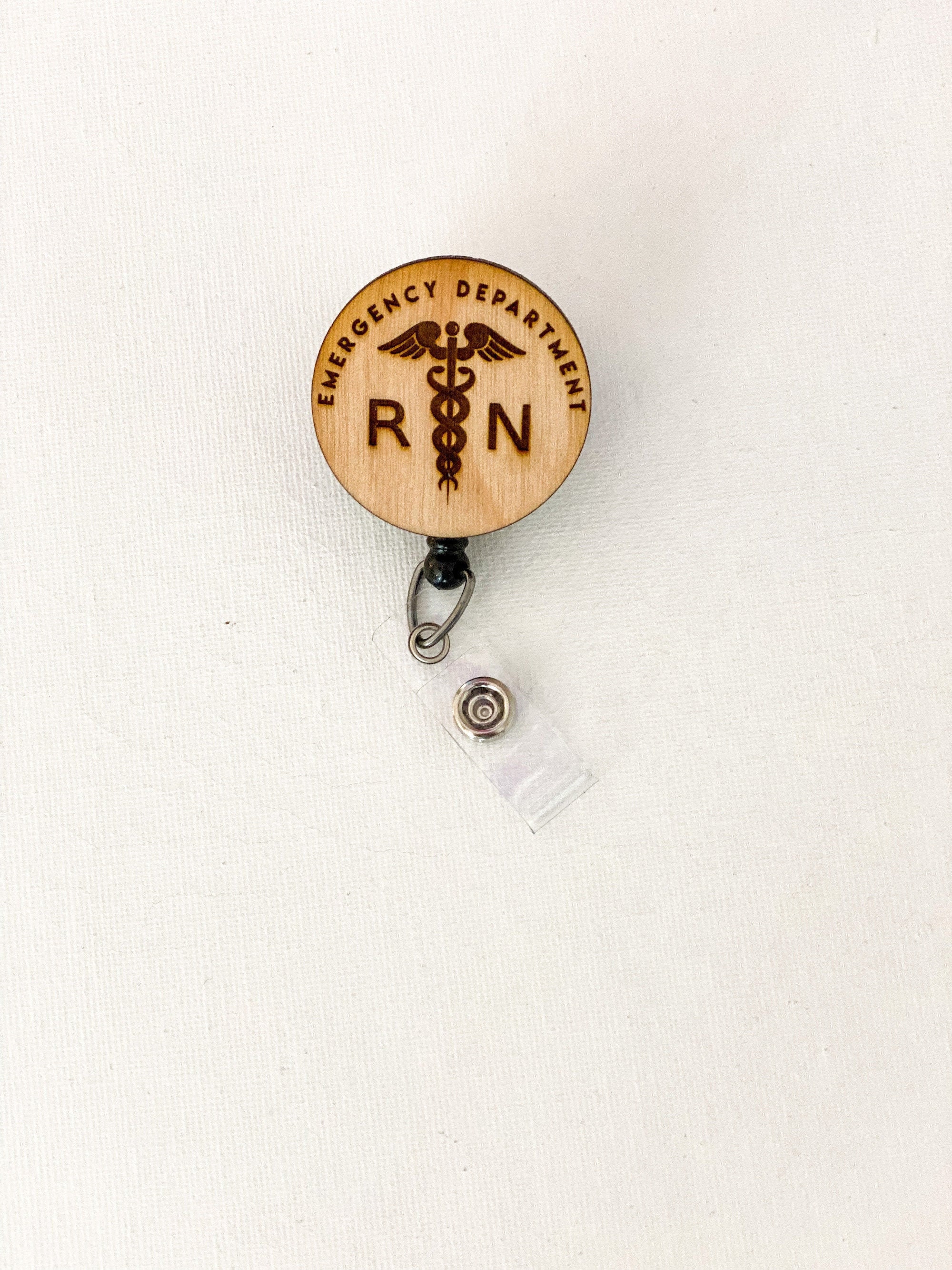 ER Nurse Badge Reel Emergency Department Nurse Badge Reel ER | Etsy