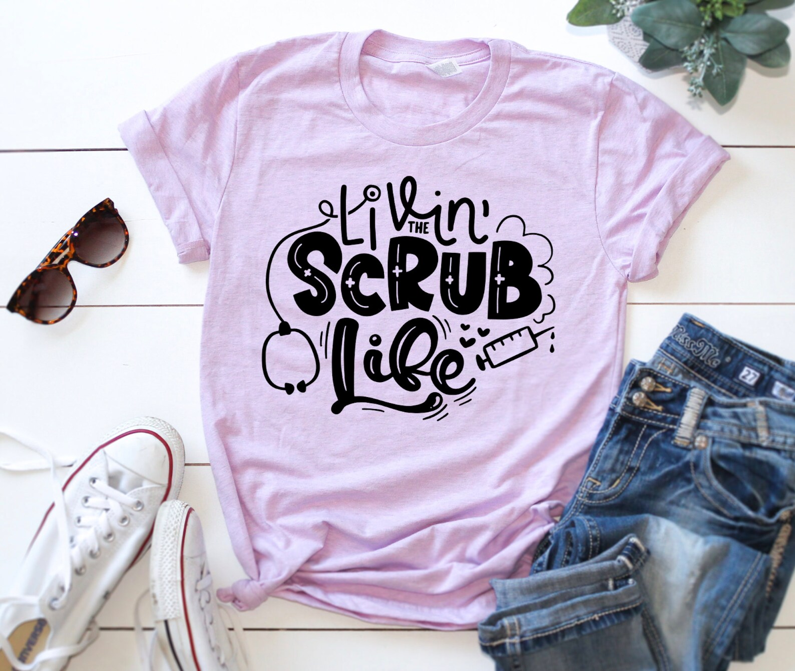 Nurse Shirts Nurse Life Scrub Life Shirt Registered Nurse - Etsy