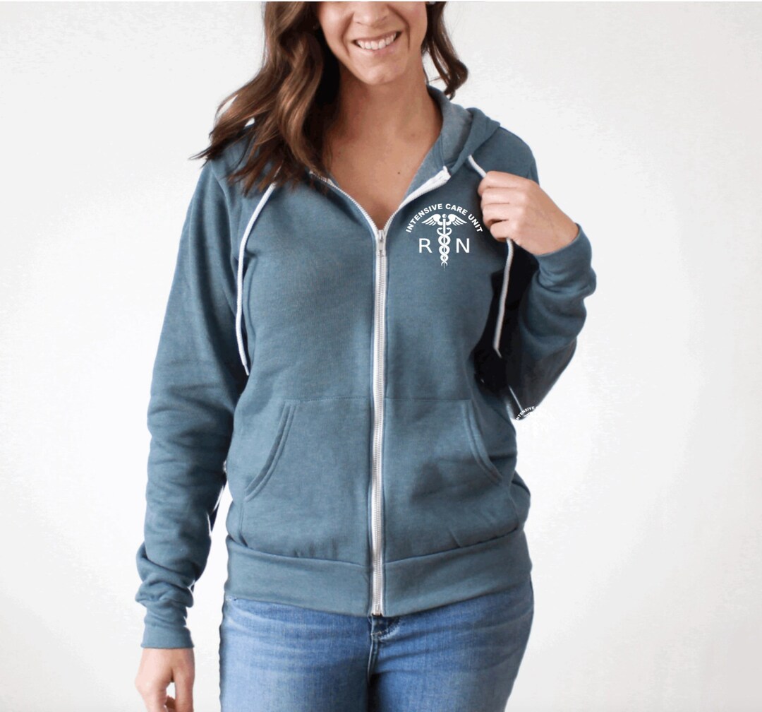 ICU Nurse Hoodie, Critical Care Nurse Sweatshirt, Intensive Care Nurse ...