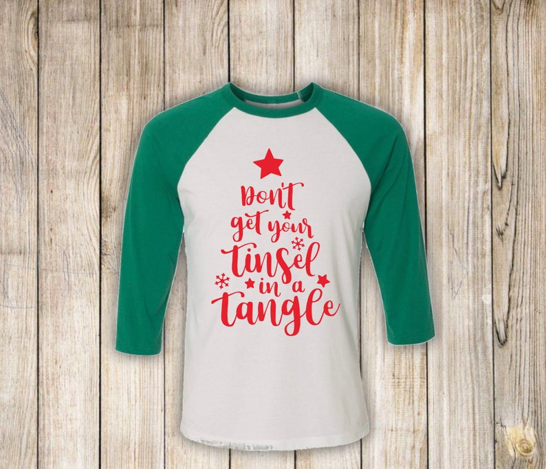 Christmas Raglan Christmas Shirts Christmas Shirts for | Etsy