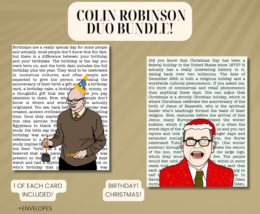 Colin Robinson Energy Vampire What We Do in the Shadows Funny Birthday ...
