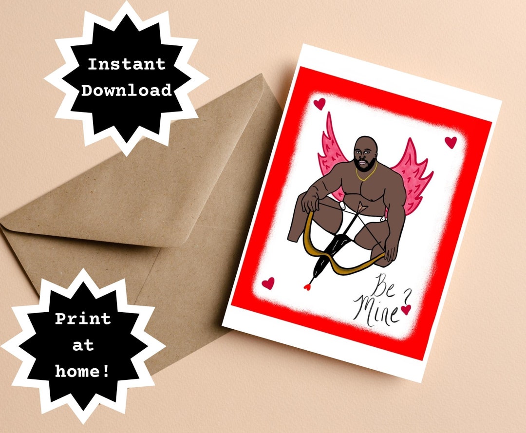 INSTANT DOWNLOAD! Print at Home! Barry Prank Valentine Love Be Mine ...