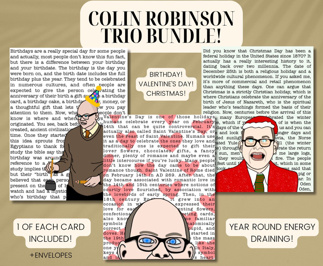 Colin Robinson Energy Vampire What We Do in the Shadows Funny Birthday ...