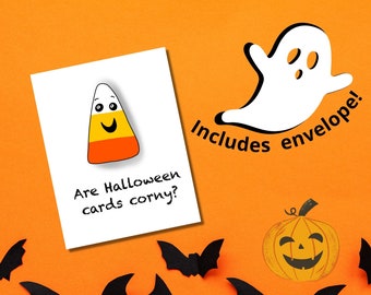 INSTANT DOWNLOAD! Print at Home! Cute Halloween Candy Corn Pun Greeting ...