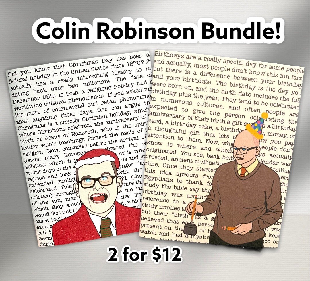 Colin Robinson Energy Vampire What We Do in the Shadows Funny Birthday ...