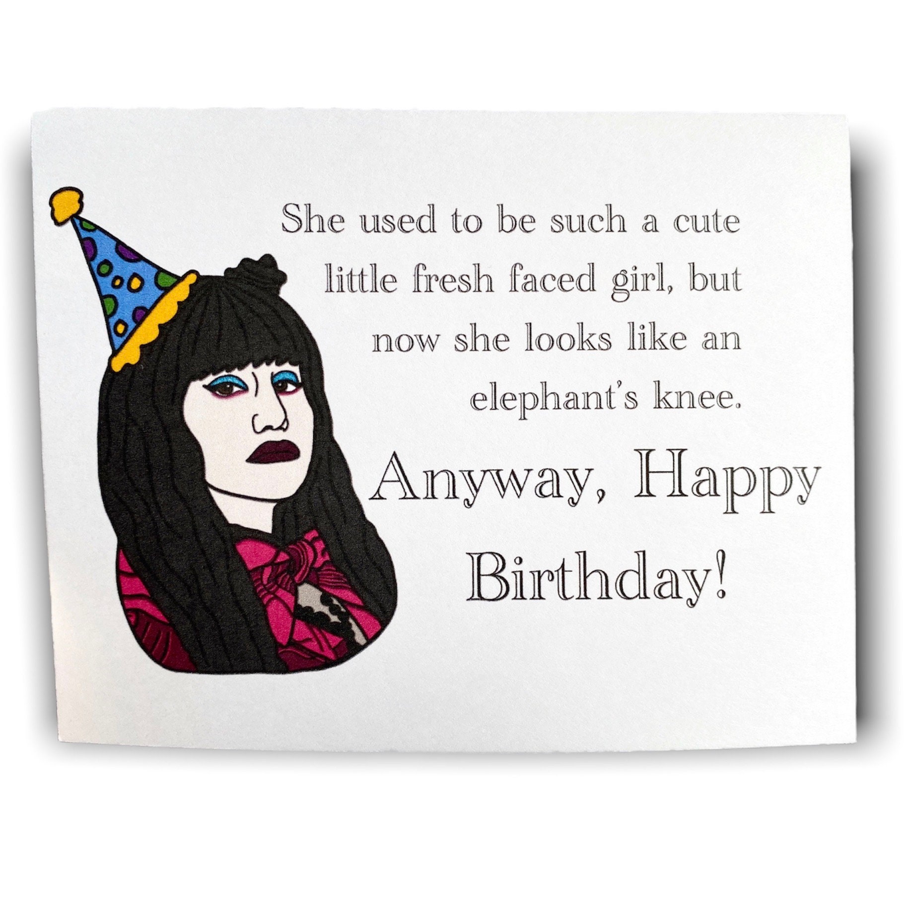 Nadja Vampire What We Do in the Shadows Funny Sassy Birthday Card - Etsy