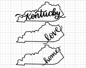 Kentucky State 6 Sticker Decal Car Truck Window College Football ...