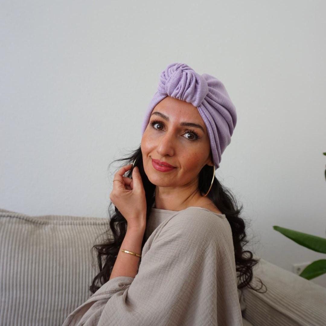 Chemo Turban for Women - Head Covering for Chemotherapy & Hair Loss ...