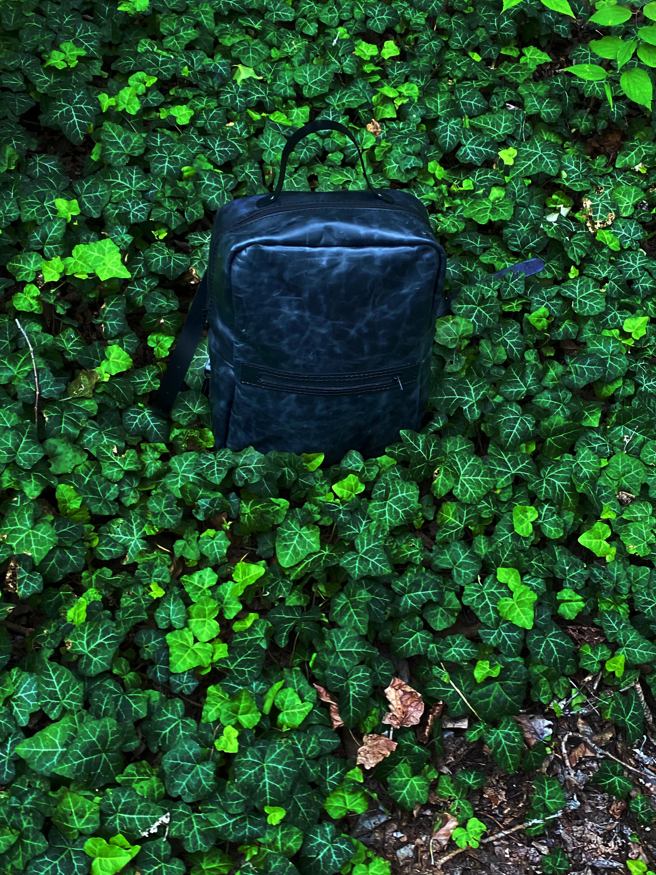 Leather Pattern Square Backpack Pattern Template Back Bag - Etsy