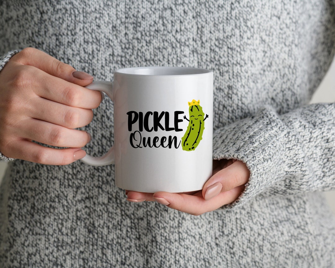 Pickle Queen Coffee Mug: Funny Pickle Lover Gift - Etsy