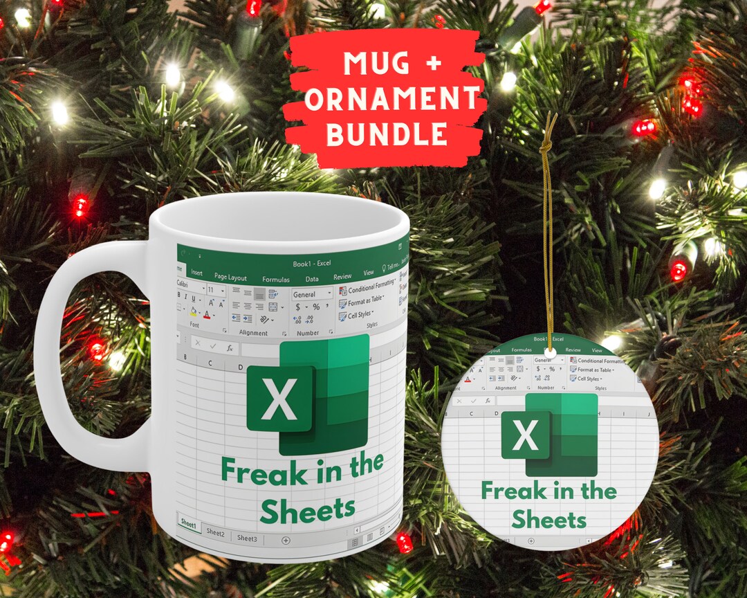 Funny Excel Gift Freak in the Sheets Gift Accountant Gift Analyst Gift ...
