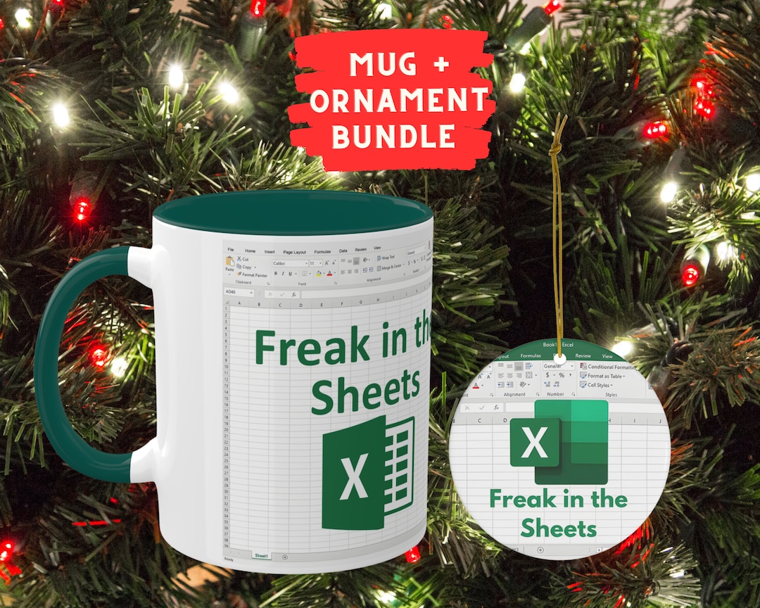 Funny Excel Gift Freak in the Sheets Gift Accountant Gift Analyst Gift ...
