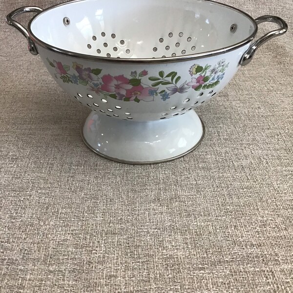 Enamel Colander - Etsy
