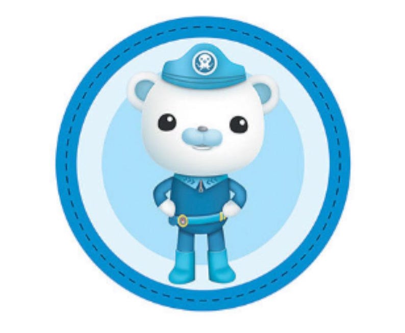 Octonauts Cupcake Toppers: Printable Birthday Party Tags (PDF) - Etsy ...