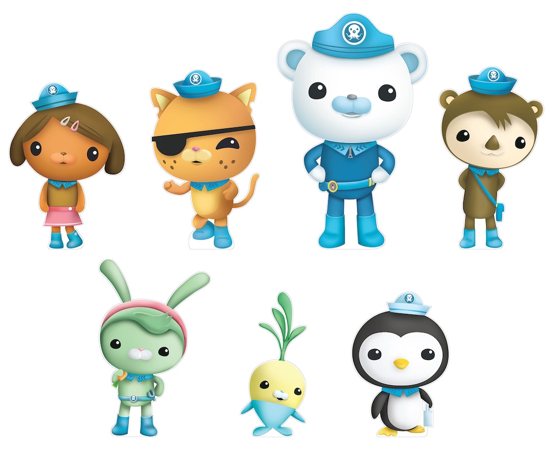 Octonauts Characters Artwork - Etsy