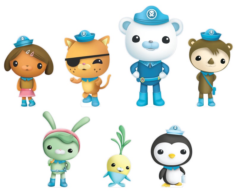 Octonauts Characters Artwork - Etsy