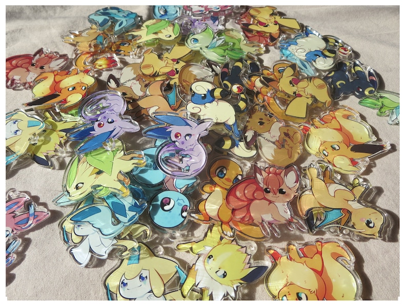 Pokemon CHARMS - Gen 6 Kalos Mix - Etsy