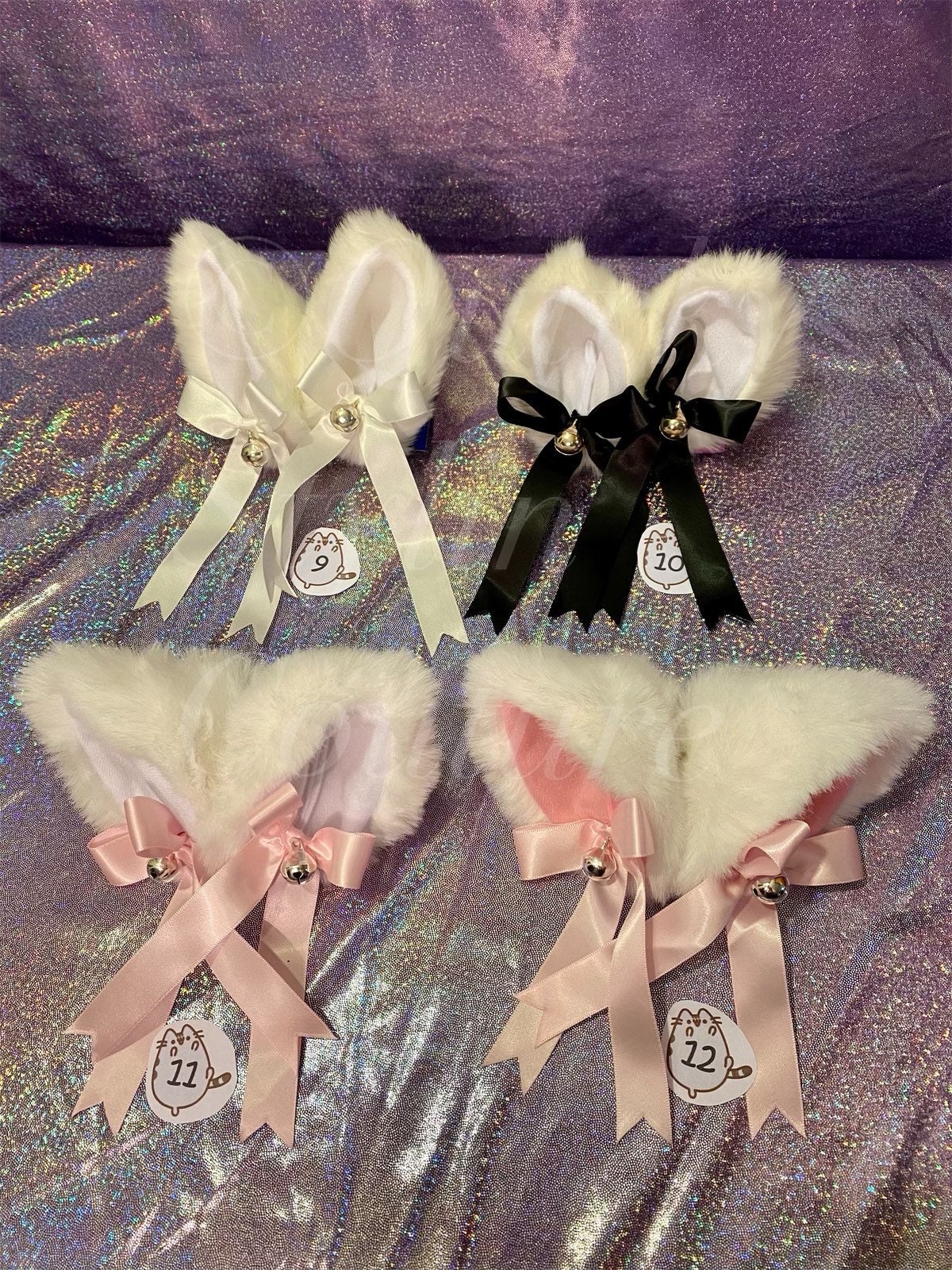 18 COLOURS Cat Ears cute Kitty ears bells kitten cosplay | Etsy
