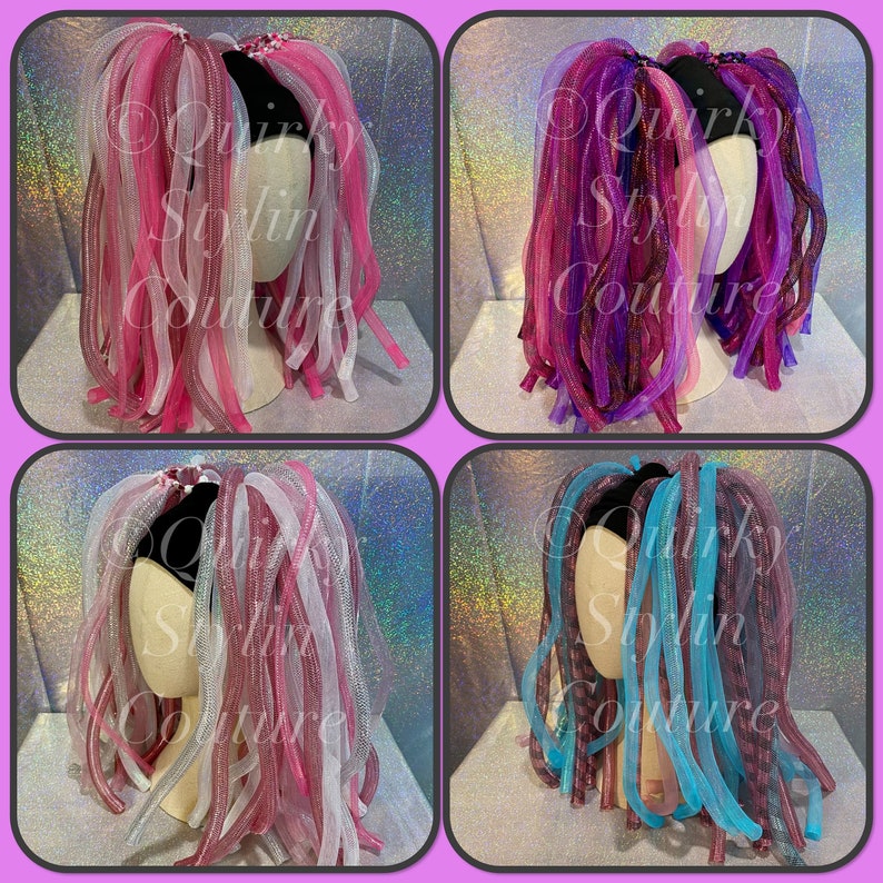 Made BY ORDER - Custom Cyberlox Hair Falls Cyber Gothic Wig Hairfall ...